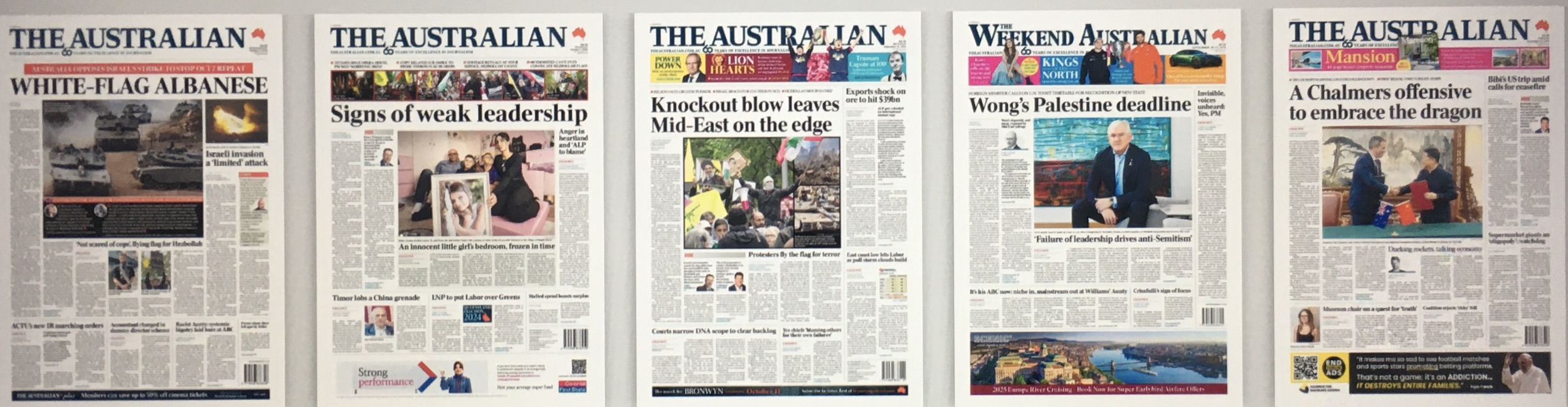 Dire Headlines in ‘The Australian’ newspaper in recent days | EDUCATION ...