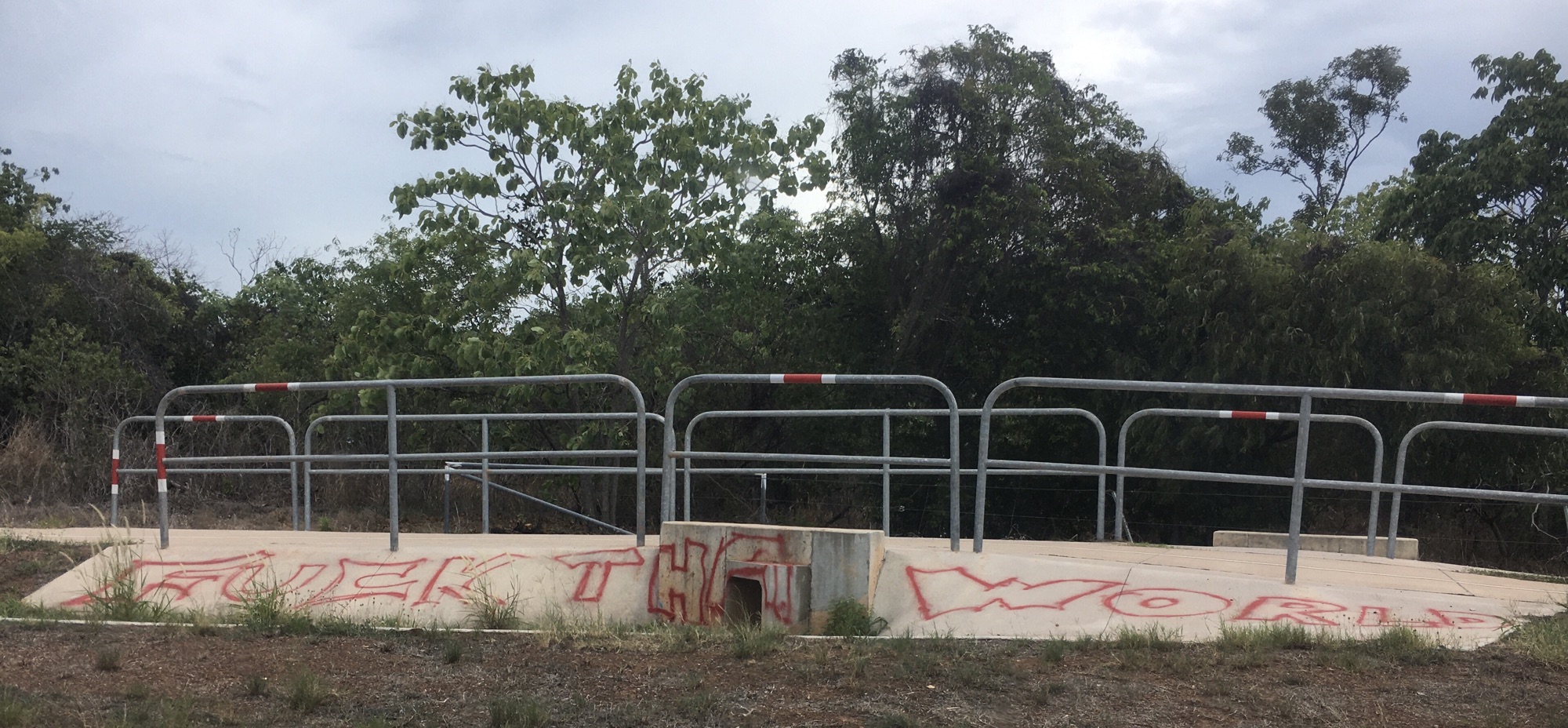 Poor Old Henry is distressed by ugly and vile graffiti – seen today ...