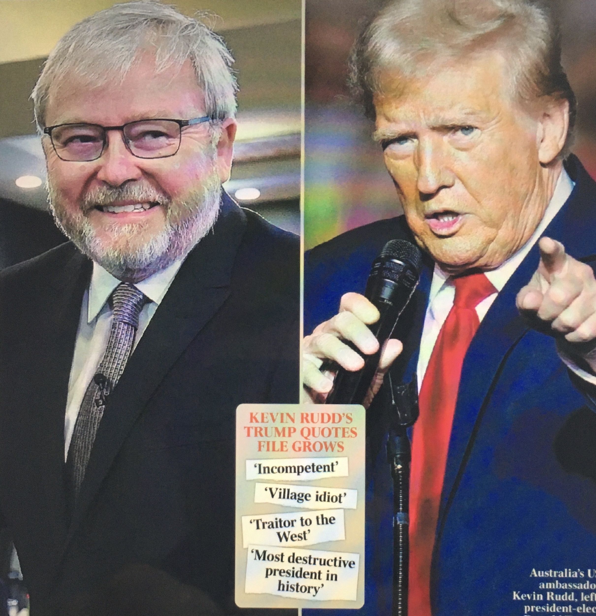 POH Asks, “Will Dr Rudd remain as Australian Ambassador to America ...