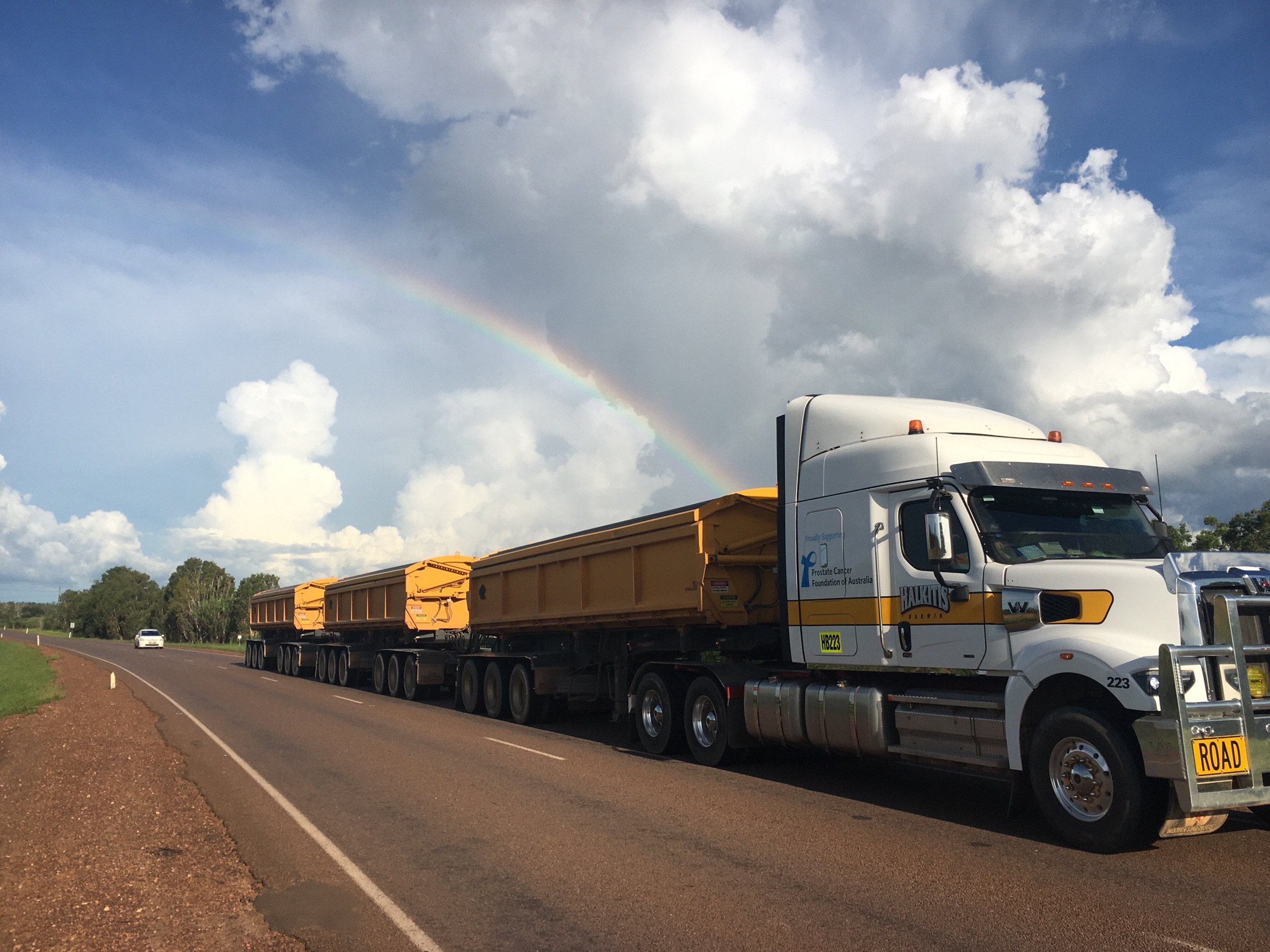 The road train and the rainbow | EDUCATION, A LIFE FORCE