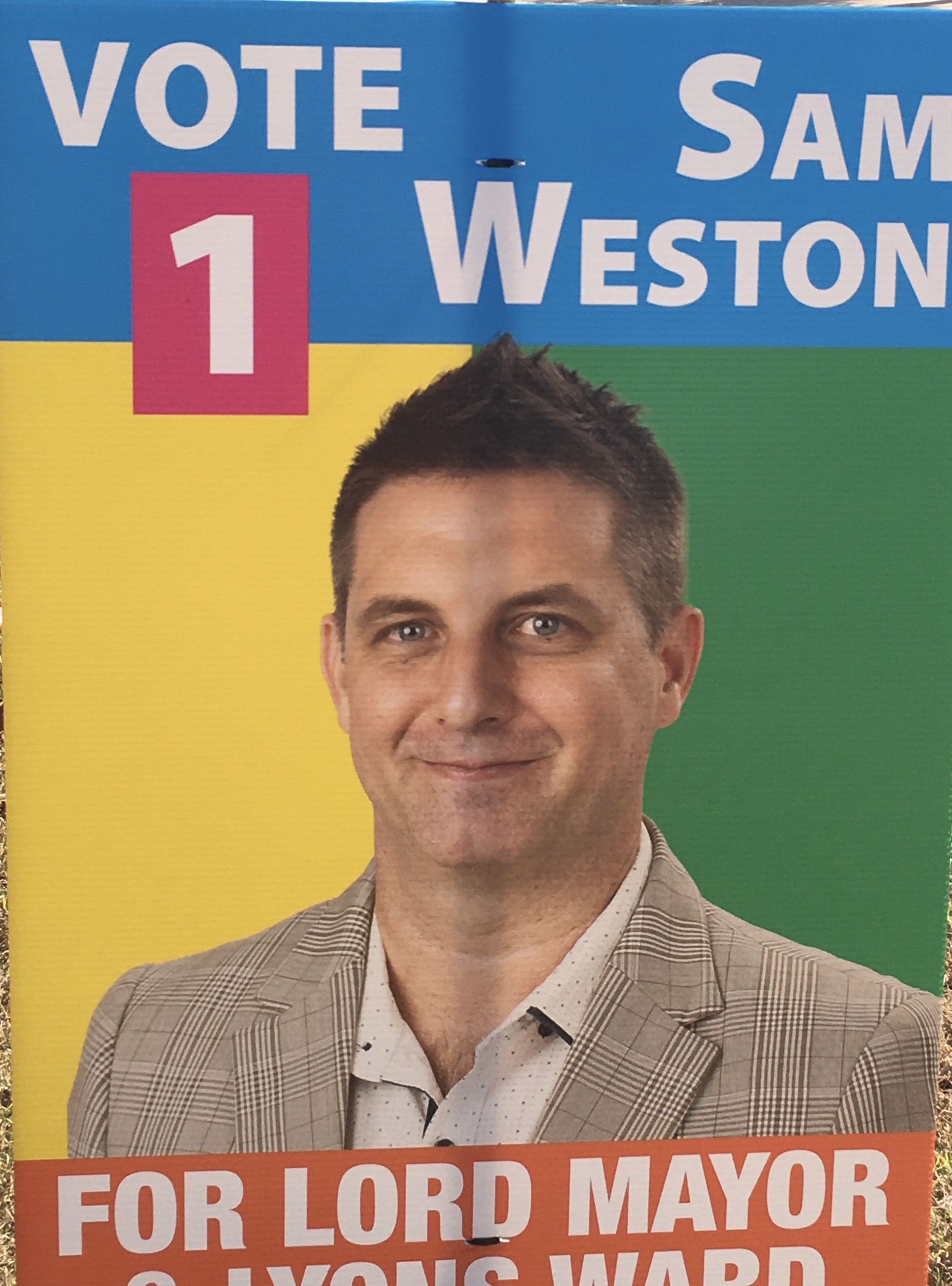 Sam Weston standing for Lord Mayor of Darwin | EDUCATION, A LIFE FORCE