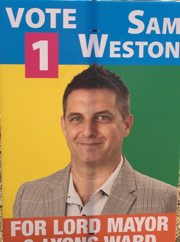 Sam Weston standing for Lord Mayor of Darwin | EDUCATION, A LIFE FORCE