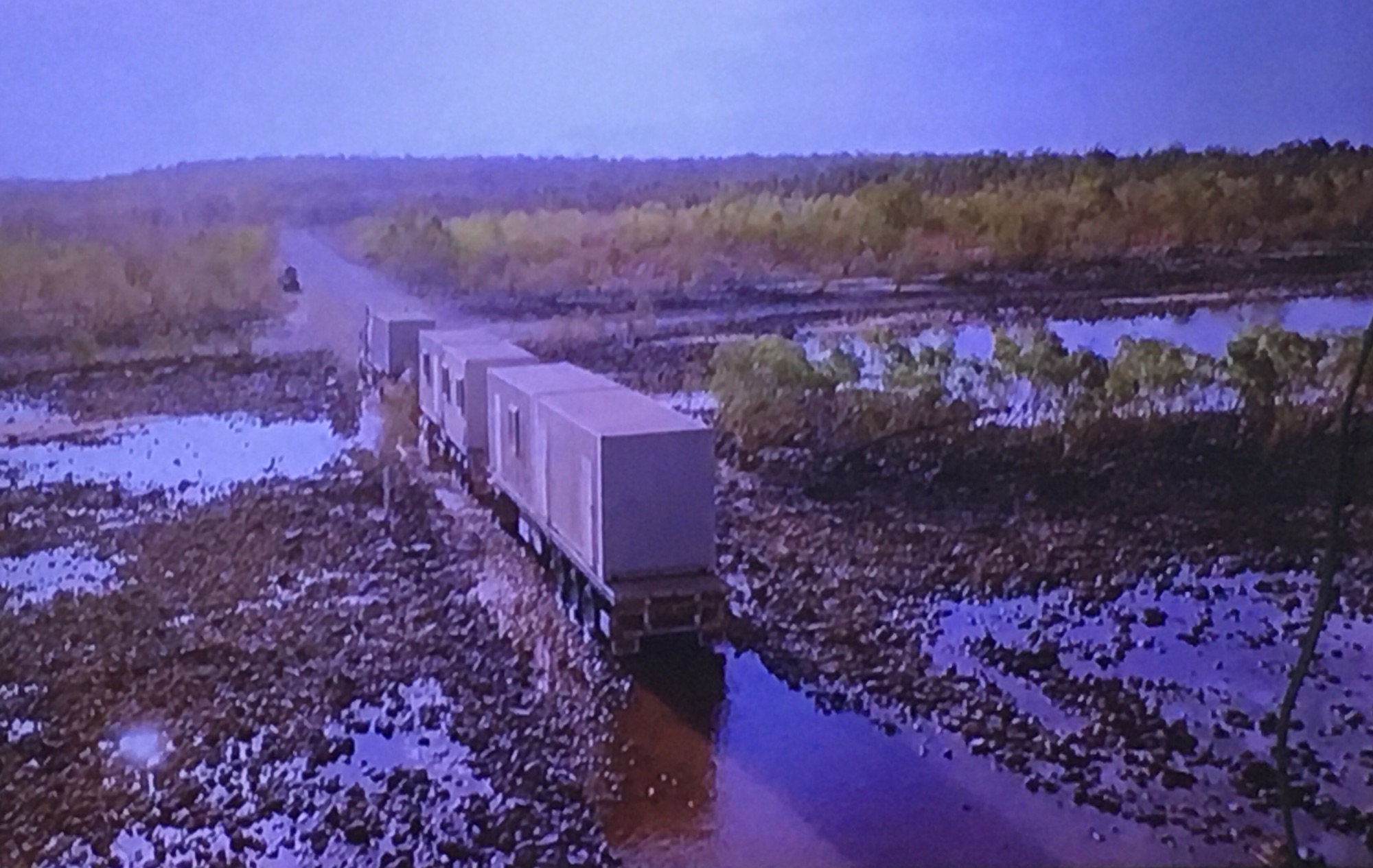 The ‘backbone’ of outback trucking, Steve Grahame, takes a load on one of Australia’s worst ...